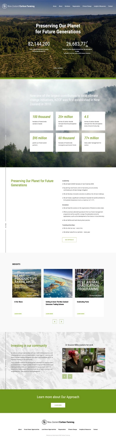 Website Showcase - CubeMedia