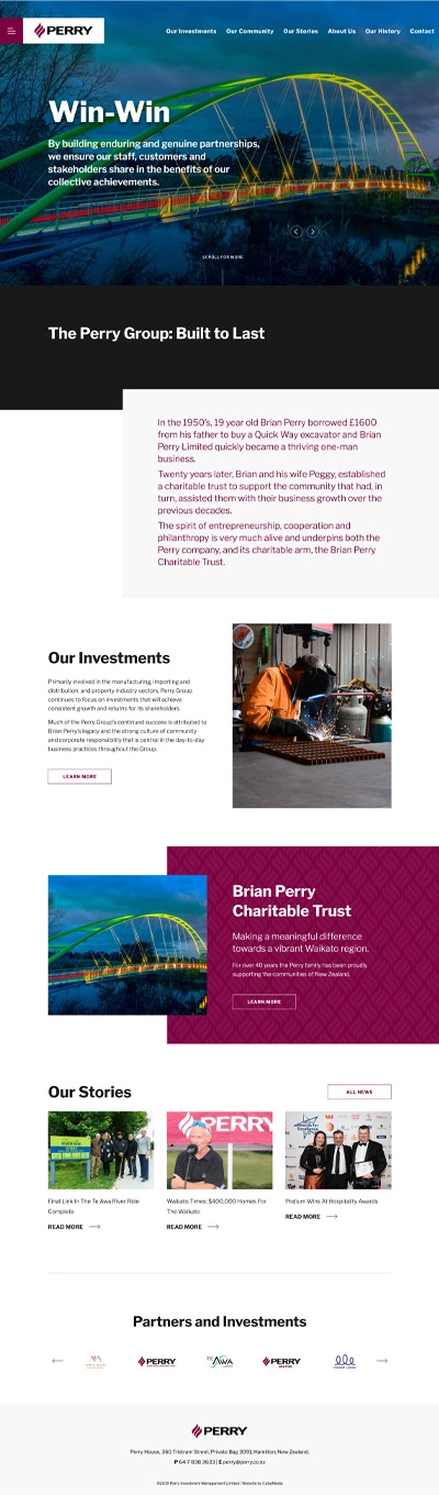 Website Showcase - CubeMedia