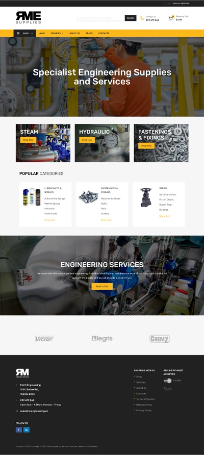 Website Showcase - CubeMedia