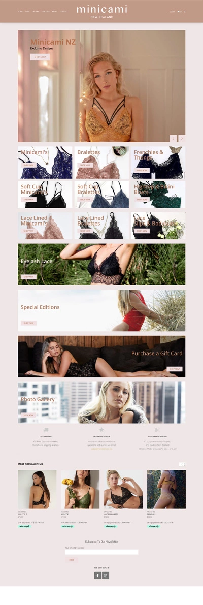 Website Showcase - CubeMedia